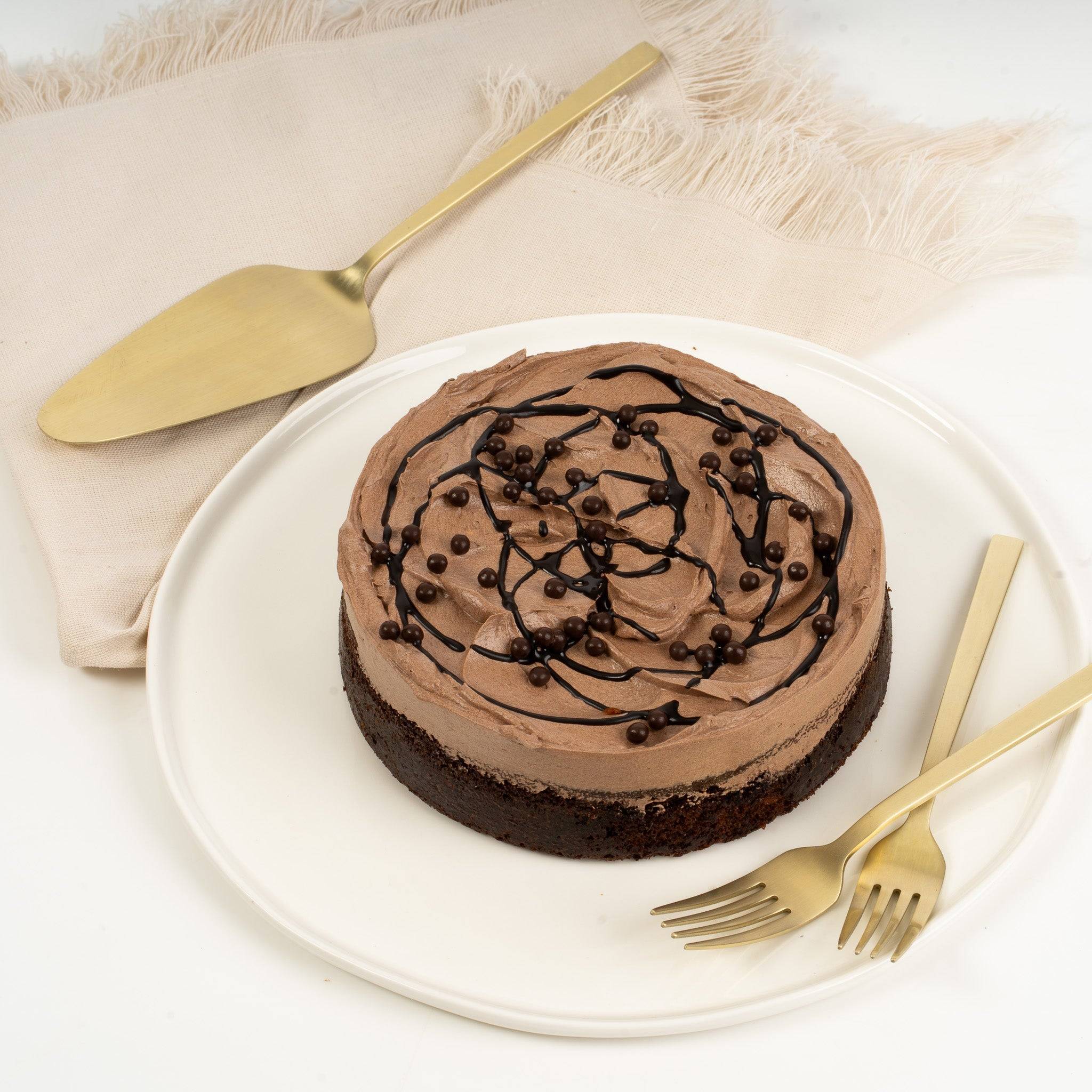 Vegan Gluten-Free Chocolate Cake – Rich & Luscious | Wild Poppies